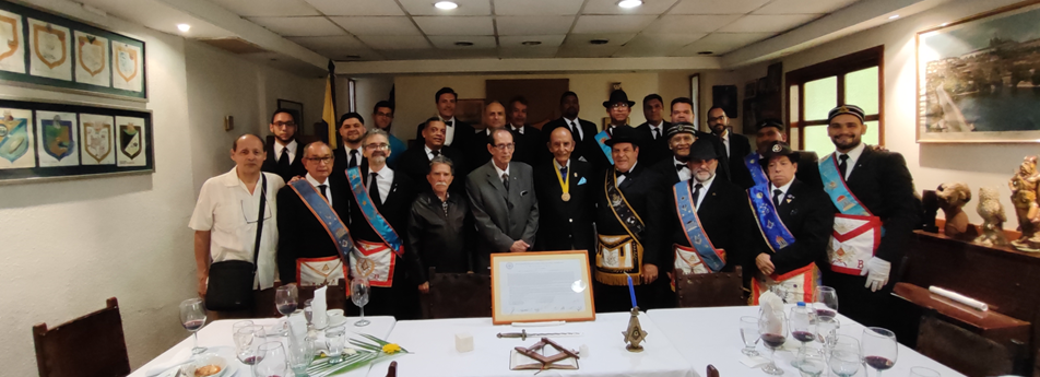 Páez, el protagonista del 1er aniversario de la Gran Logia Nacional ...