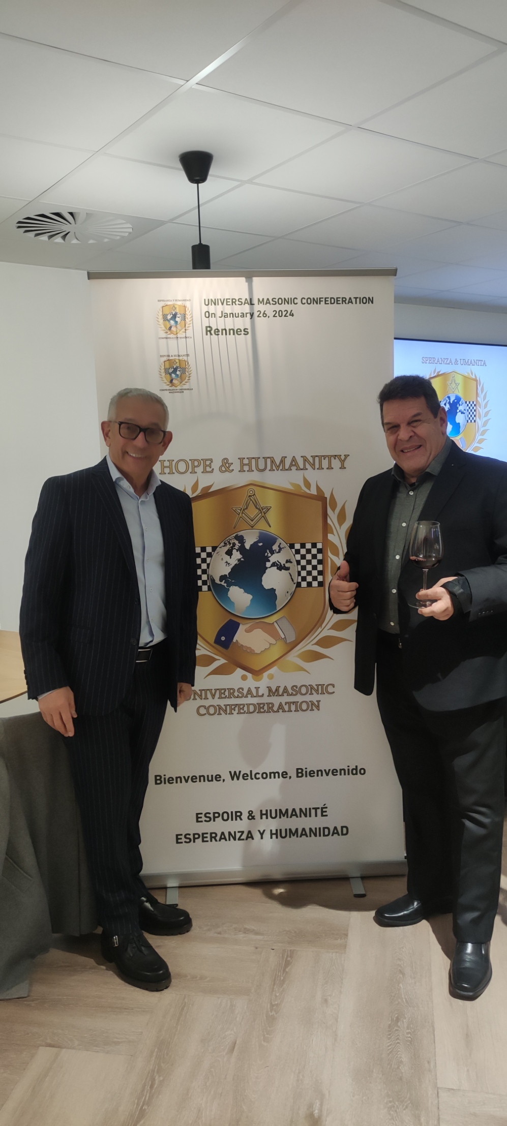 Podcast de la GLNV: Creación de la Confederación Masónica Universal H&H ...